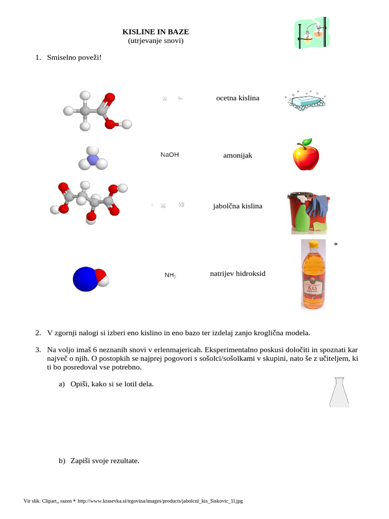 Kisline Ucni List | PDF