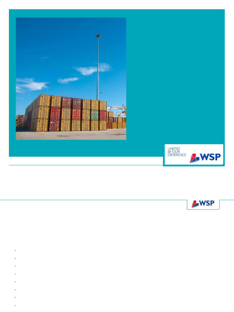 Port Design and Construction | PDF | Transport | Port