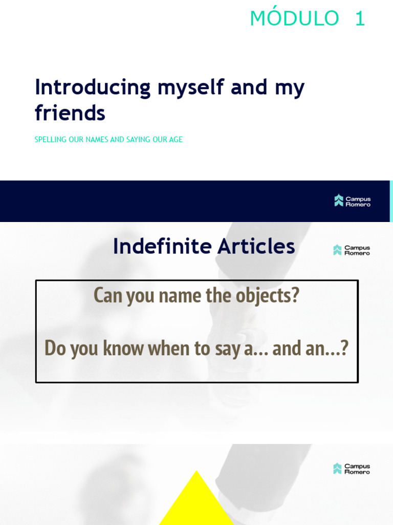 BASIC A1 - Grammar | PDF
