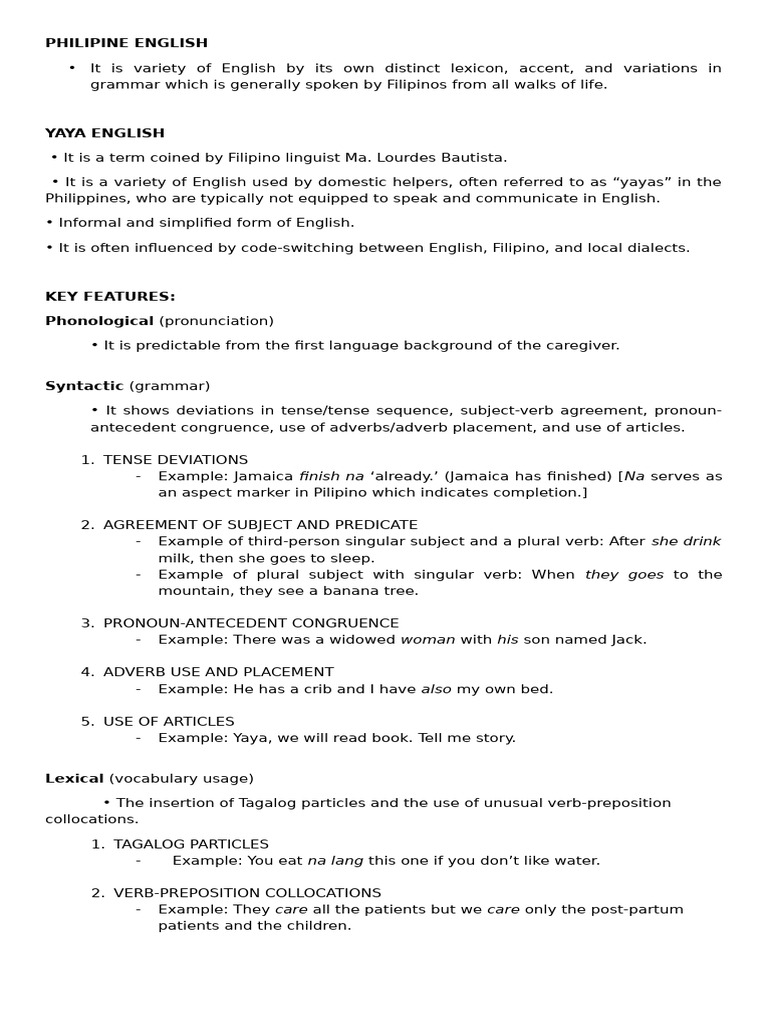 Yaya-English-by-Bautista | PDF