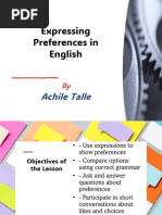 Exercises 2 Expressing Preferences | PDF