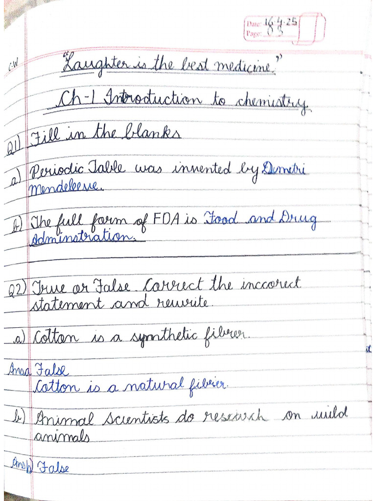 CH 1 Introduction To Chemistry | PDF