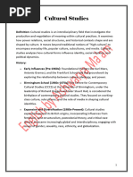 Stuart Hall. CULTURAL STUDIES 1983 | PDF | Cultural Studies | Theory