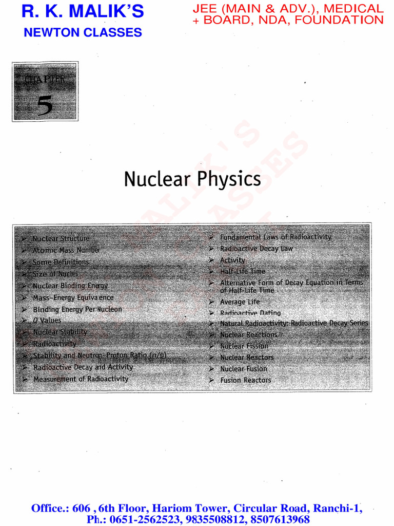 Nuclear Physics | PDF