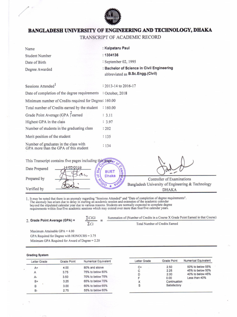 Transcript BSC Paul.K | PDF