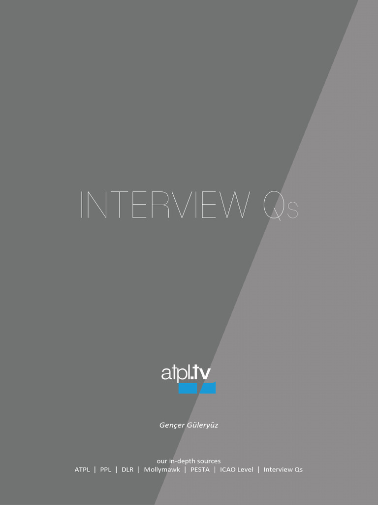 Interview Qs - ATPL TV | PDF