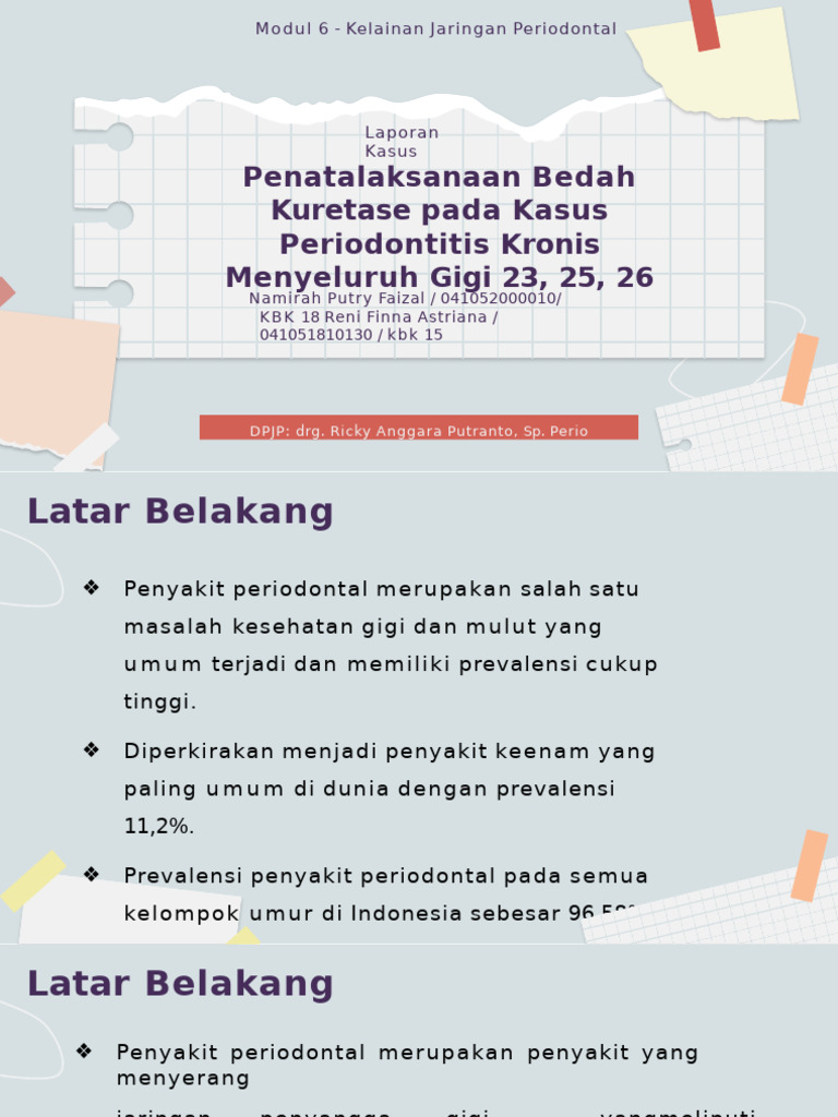 LK Perio Namirah Putry & Reni Fina | PDF