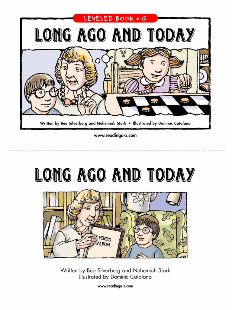 Long Ago and Today | PDF