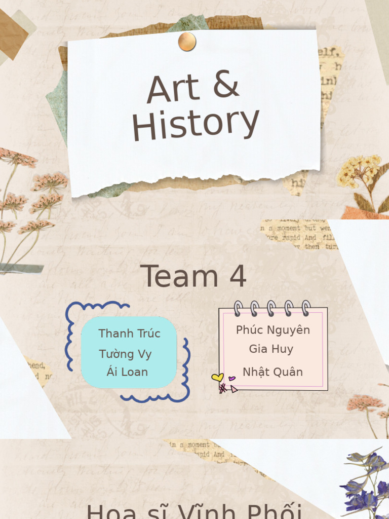 Beige Scrapbook Art and History Museum Presentation | PDF