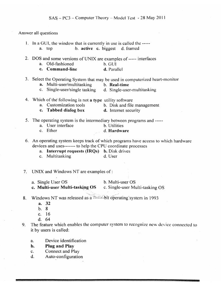 6 IE3-7-MCQs 100 | PDF