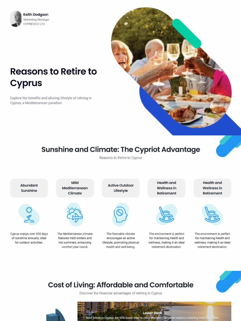 Reasons to Retire to Cyprus | PDF