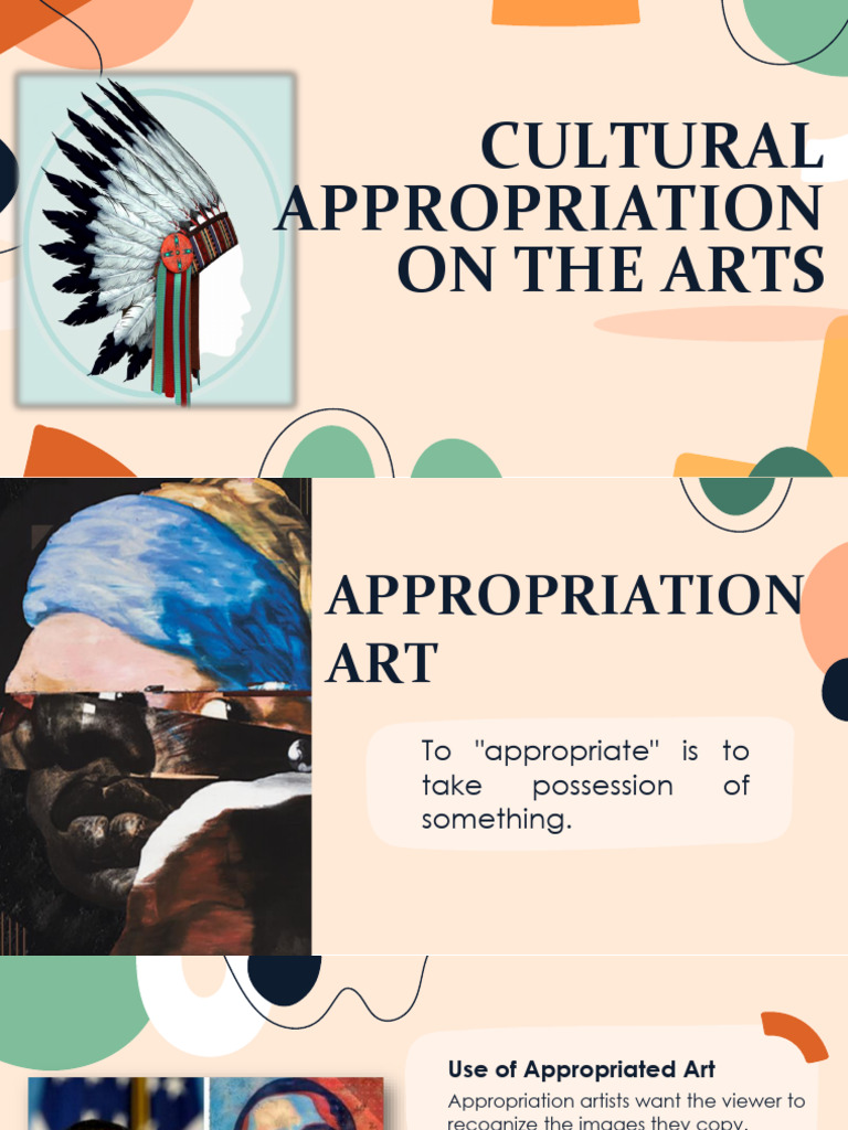 Cultural Appropriation in The Arts | PDF | The Arts