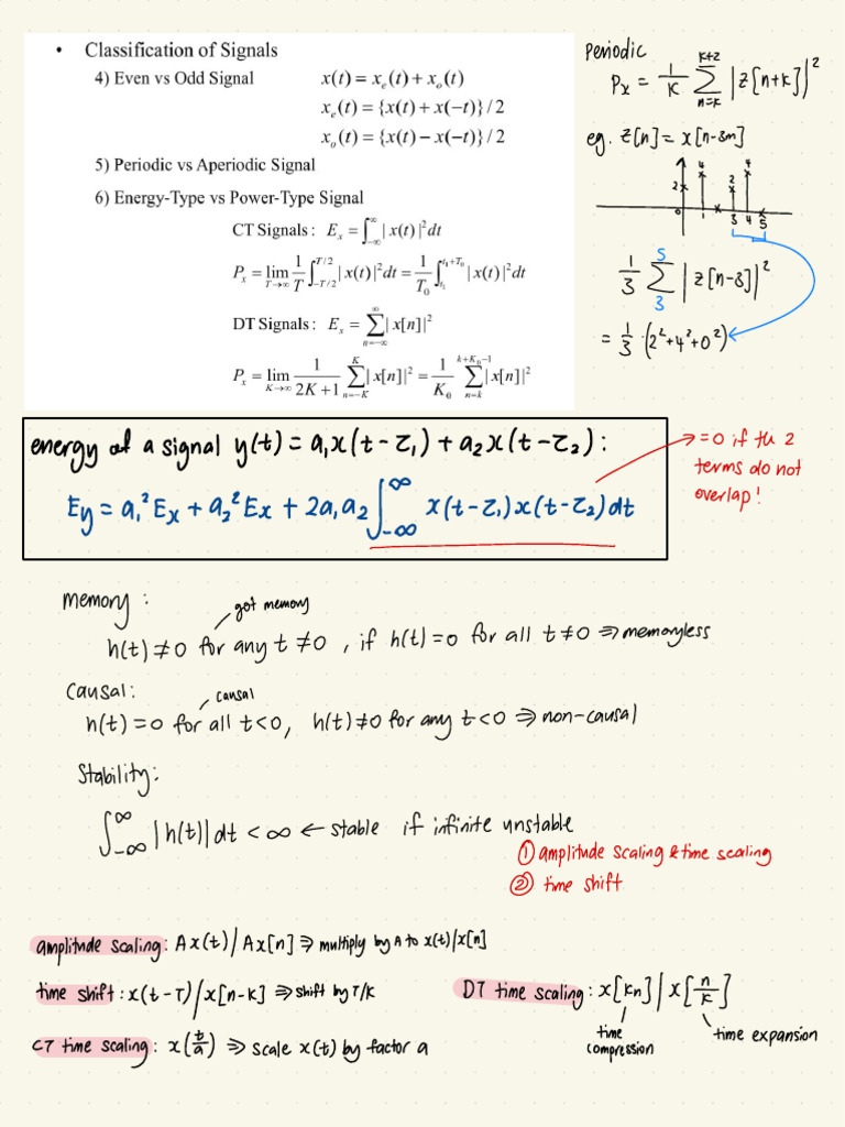 signals and systems | PDF