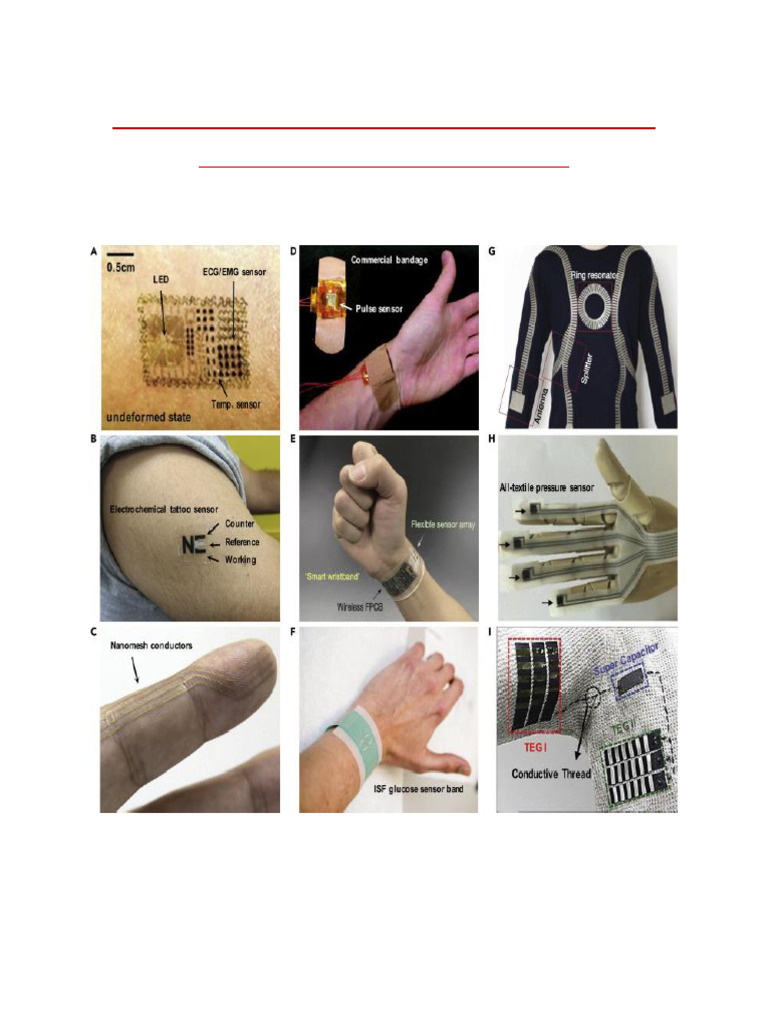 Wearable Skin Like Sensor | PDF | Wearable Technology | Sensor