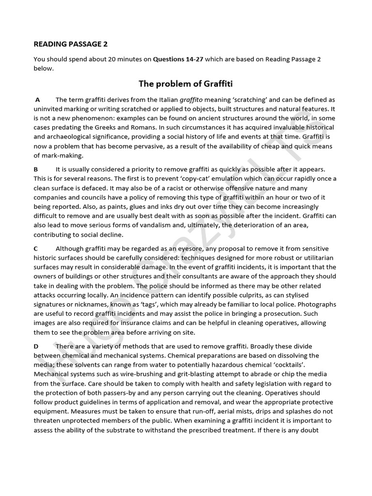 Real Exam Apr 12 2025 Pas2 | PDF | Graffiti