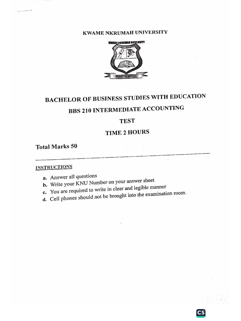 210 Test 1 | PDF