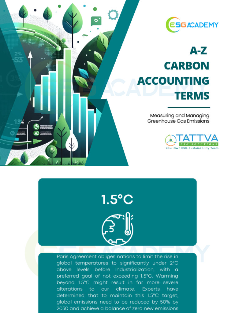 A-Z Guide to Carbon Accounting Terms | PDF | Climate Change Mitigation ...