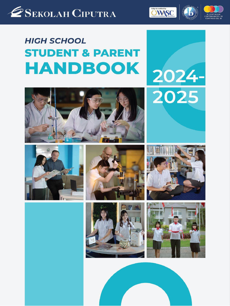 High School Student Parent Handbook 2024 2025 | PDF | Academic ...
