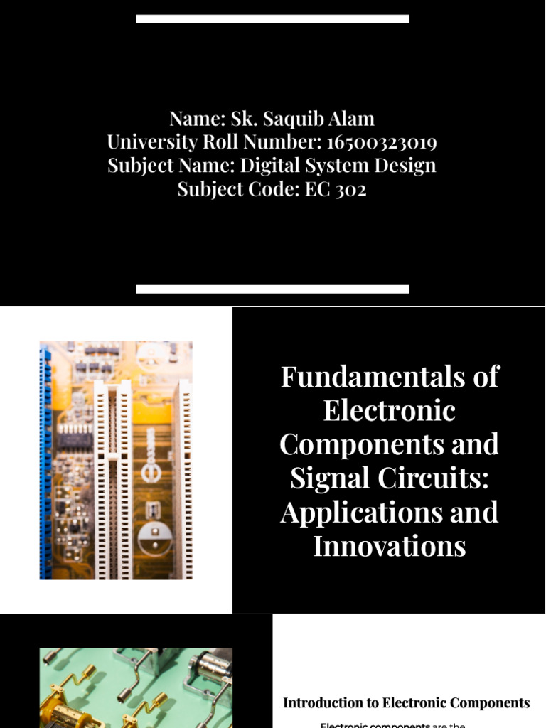 Digital System Design PPT - EC302 | PDF