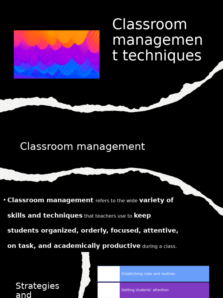 Week 4 - Classroom Management | PDF | Classroom Management | Learning