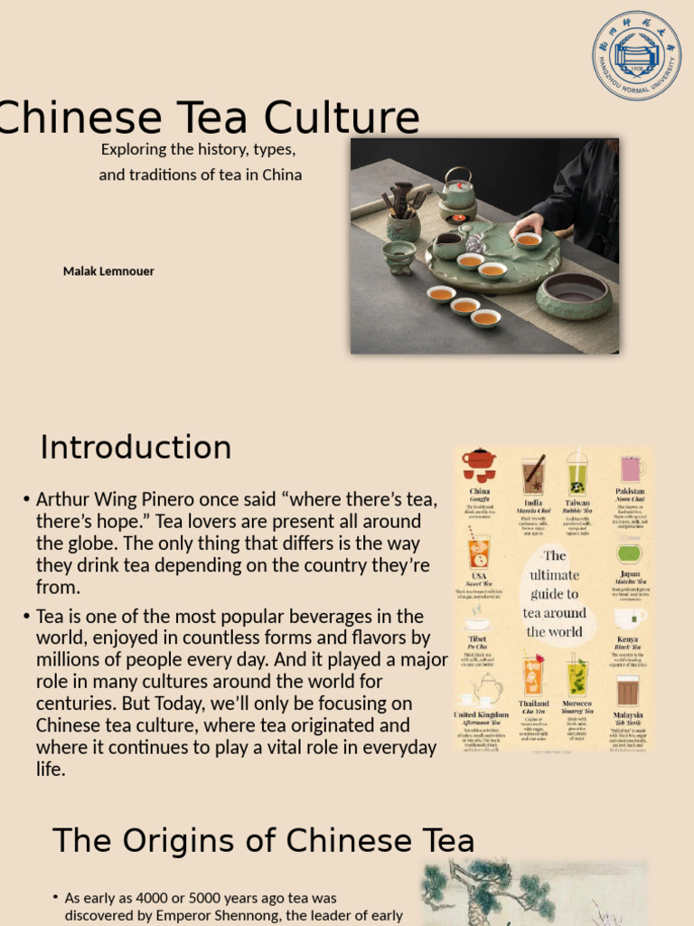 Chinese Tea Culture | PDF | Tea | Chinese Cuisine