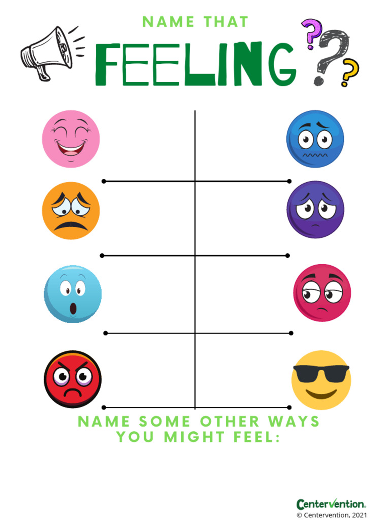 Name That Feeling Poster | PDF