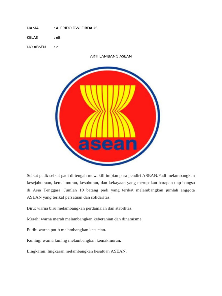 ARTI LAMBANG ASEAN | PDF