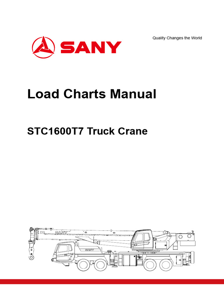 STC1600T7 - Técnica | PDF | Crane (Machine) | Mechanical Engineering