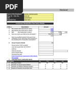Income Tax Calculator Excel Ay 2025 2026 1.1 | PDF | Tax Deduction | Taxes