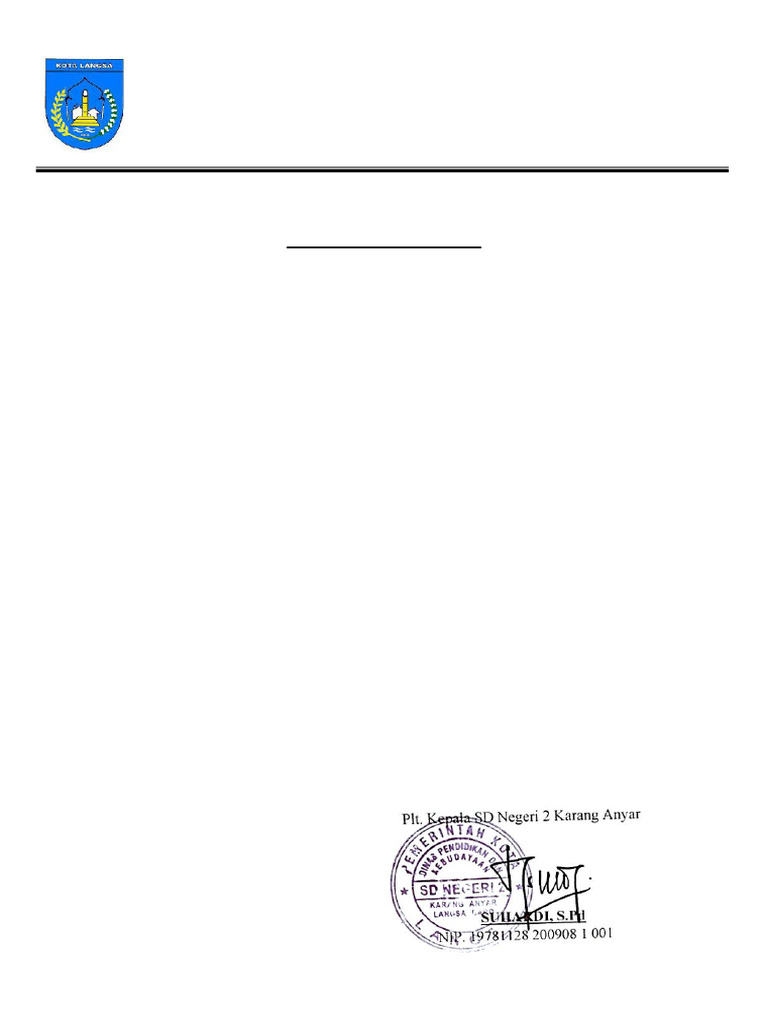 Surat Keterangan Syifa | PDF