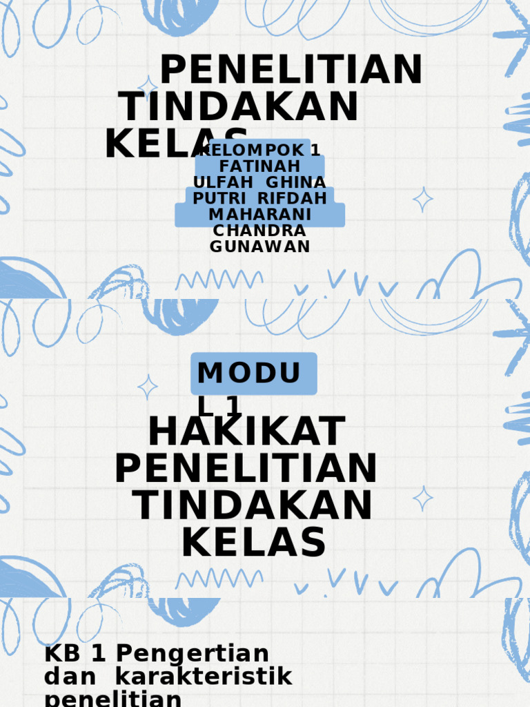 Ppt Ptk Kel1 Modul1 | PDF