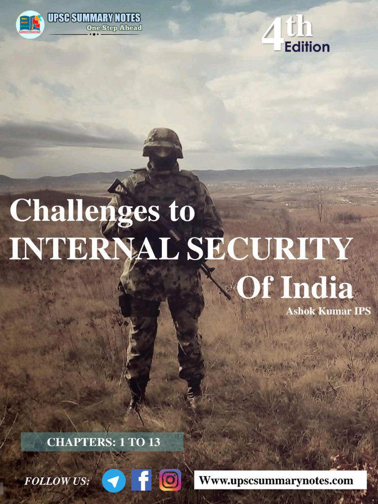 Internal Security Ashok Kumar IPS 4th Edition Notes | PDF