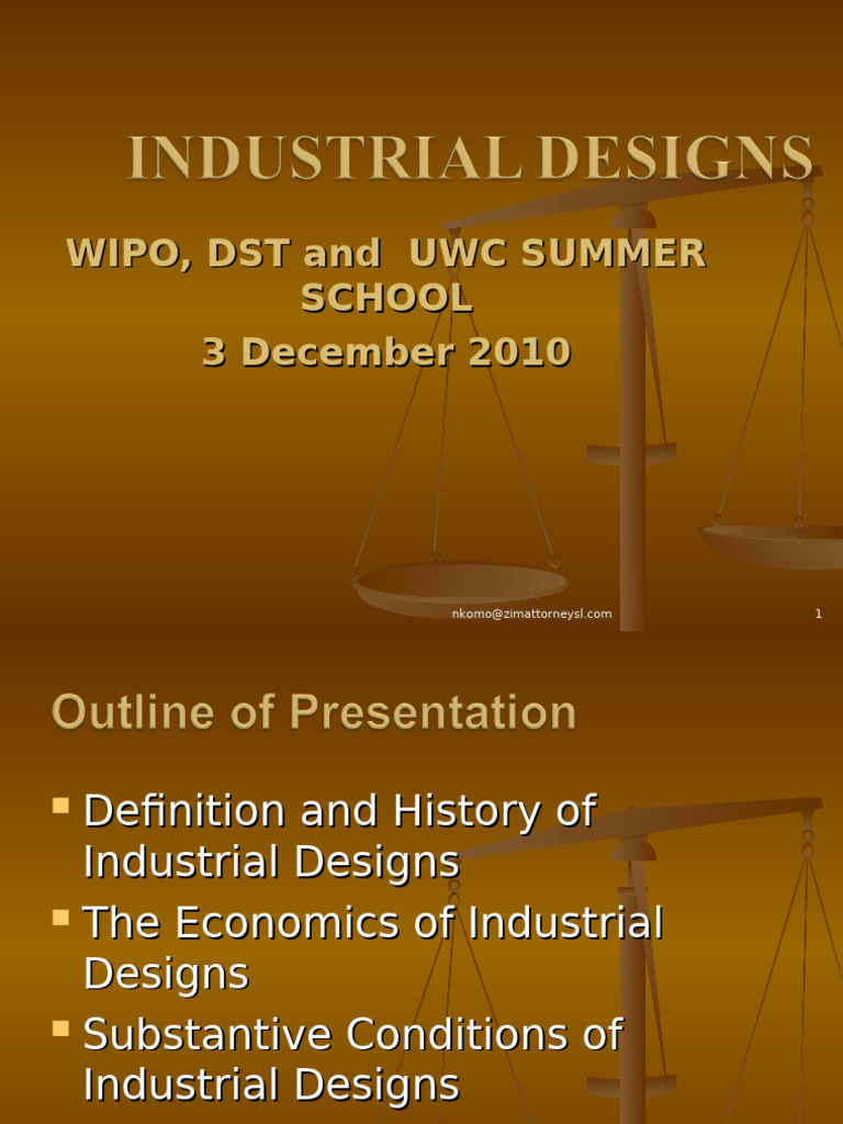 Industrial Designs Lecture | PDF | Copyright | Brand