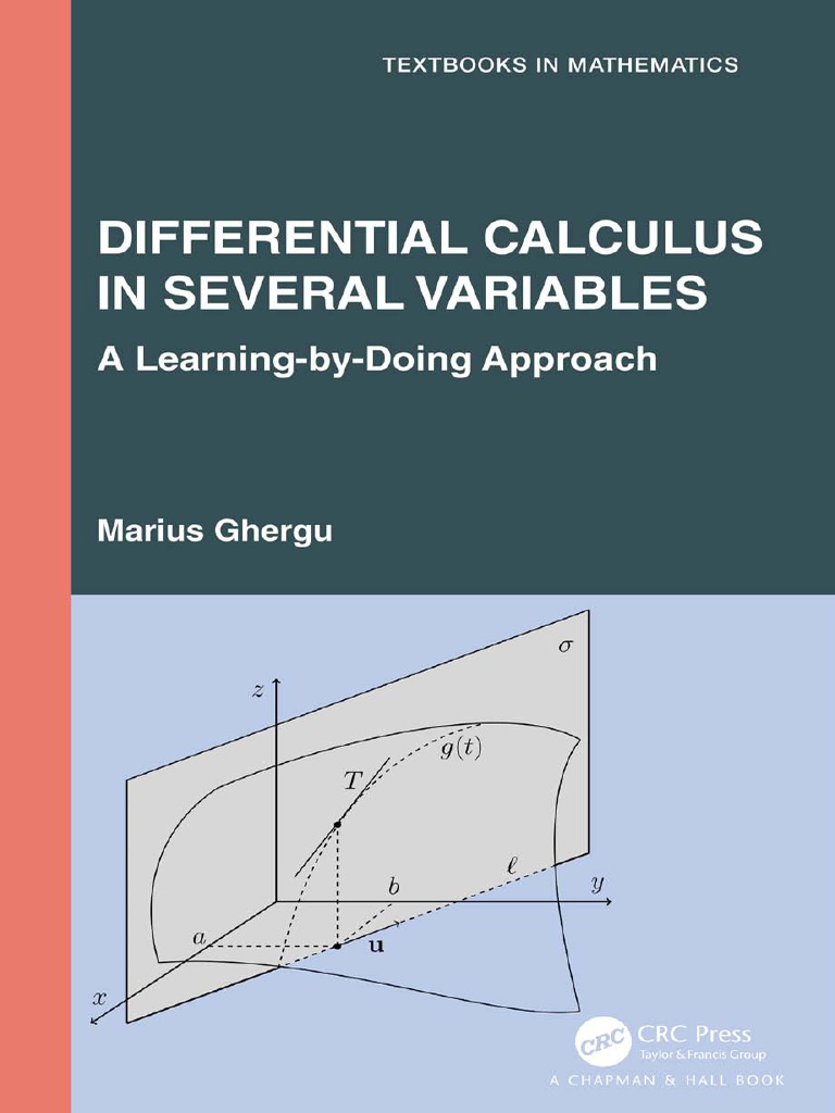 (Textbooks in Mathematics) Marius Ghergu - Differential Calculus in Several Variables (Textbooks ...