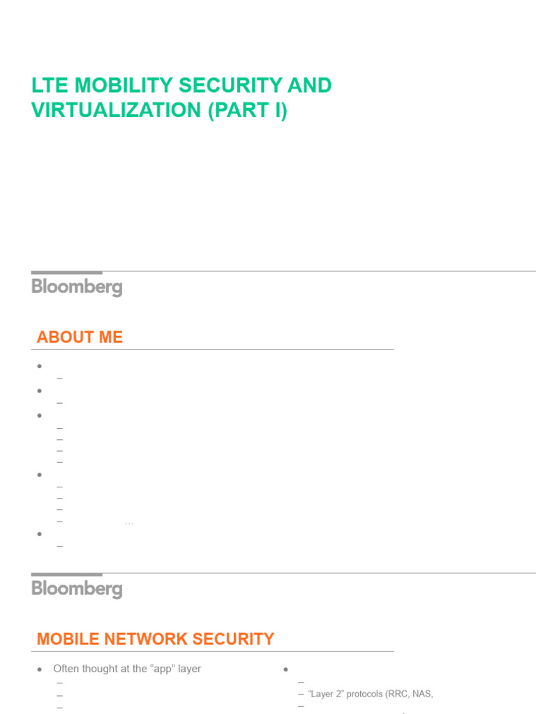 LTE Security Tutorial ICC May 2016 | PDF | Internet Of Things | Lte (Telecommunication)