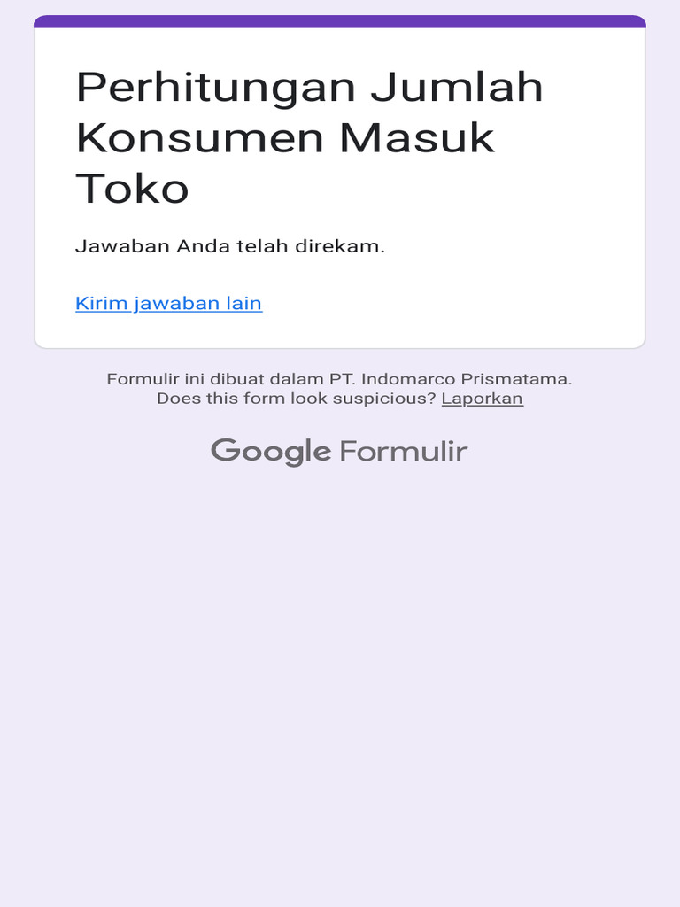 Perhitungan Jumlah Konsumen Masuk Toko | PDF
