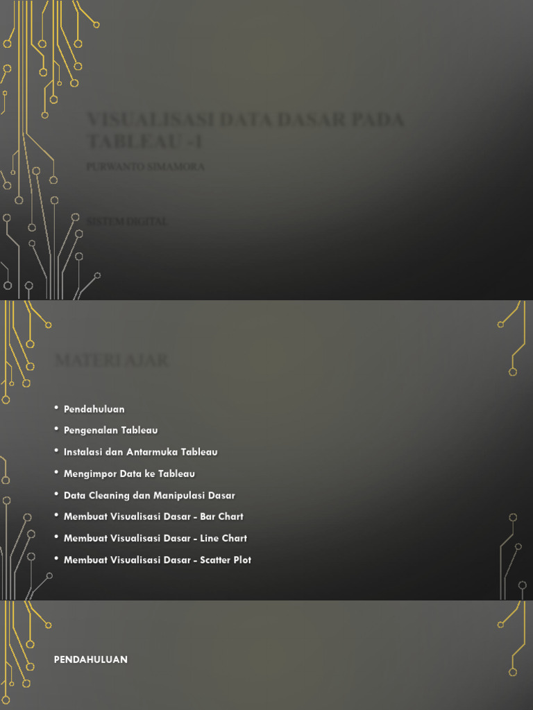 Sesi 3 Visualisasi Data Dasar Pada Tableau 1 | PDF