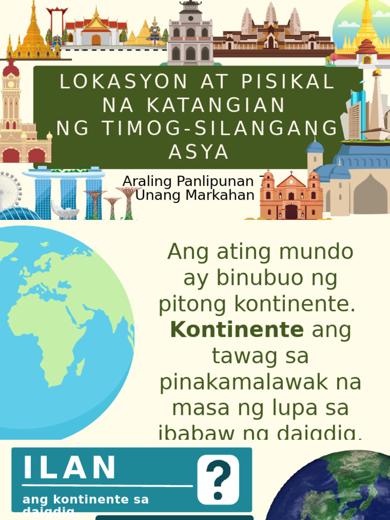 AP7 Q1 Week 1-1 | PDF