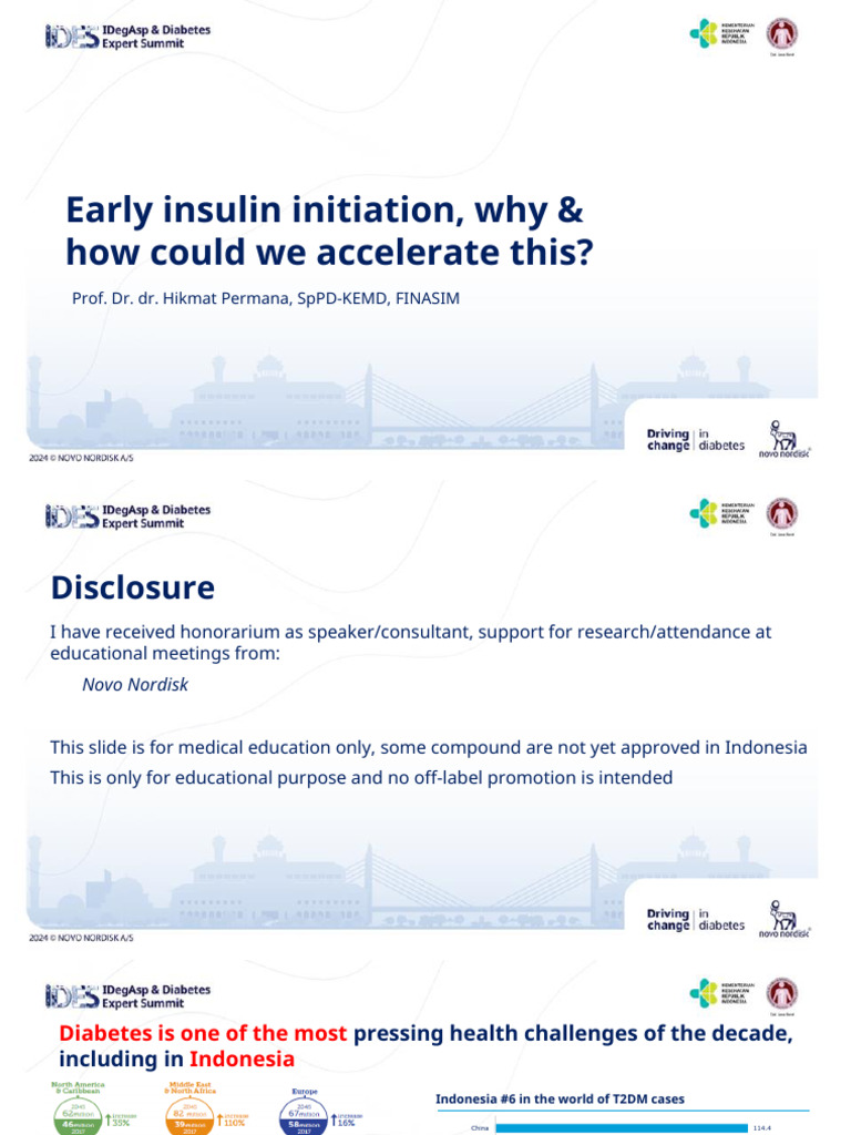 Early Insulin Initiation, Why & How Could We Accelerate This | PDF ...