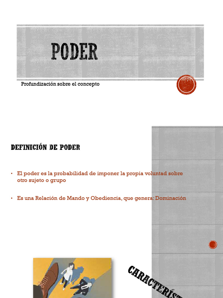Conceptos Clave del Poder y Dominación | PDF | Legitimidad (política ...