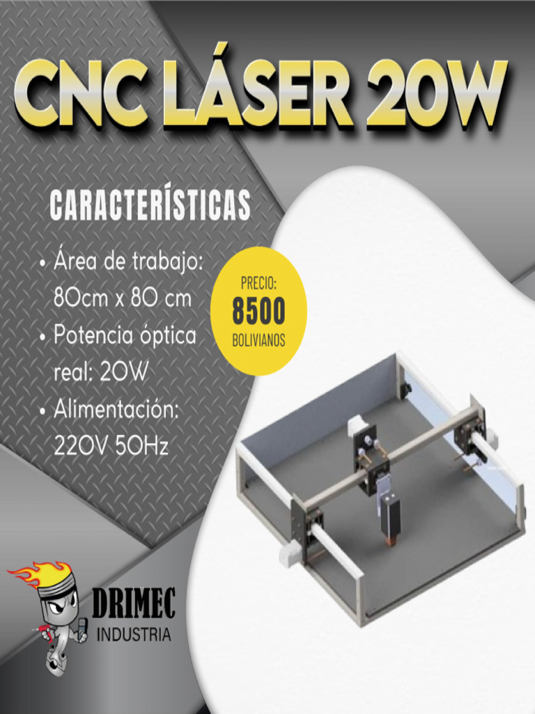 CNC Láser 20W - 20240322 - 104920 - 0000 | PDF