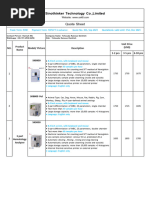Technical Data Sheet: Chemeon TCP-HF™ | PDF | Spectrophotometry | Chemistry