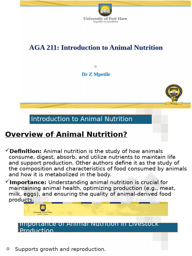 AGA 211 Intro to Nutrition | PDF | Nutrition | Diet & Nutrition