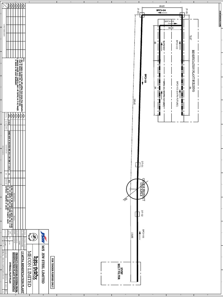 JSW BP Prod Conv Plot Plan - 220224 | PDF