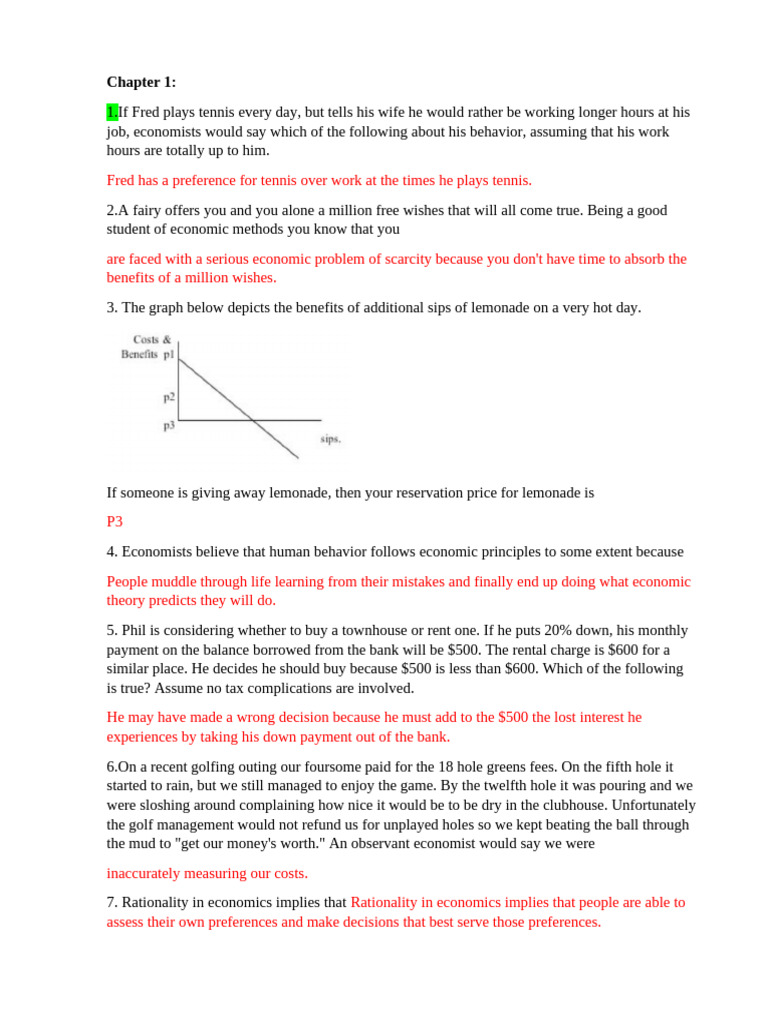 Microeconomics - Quiz Questions | PDF | Monopoly | Demand