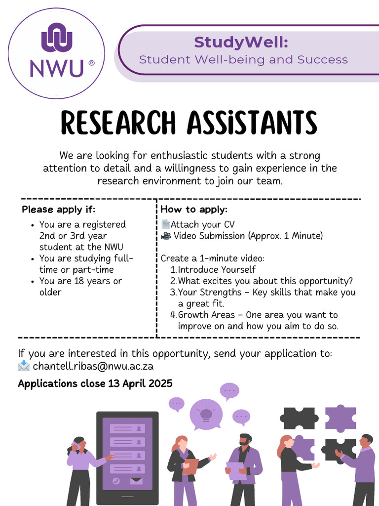 StudyWell Research Assistants - 2025 | PDF