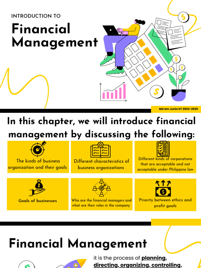 Week 1 Intro To Financial Management | PDF | Corporations | Partnership