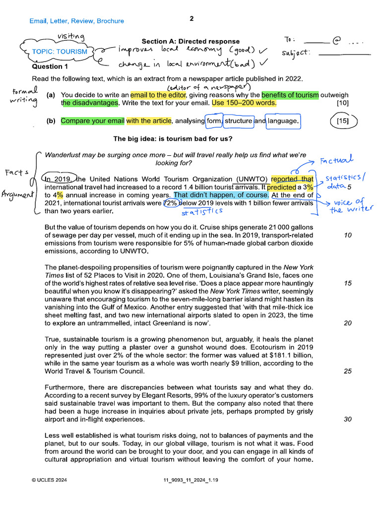 Sample Paper For Paper 1 & 2 | PDF