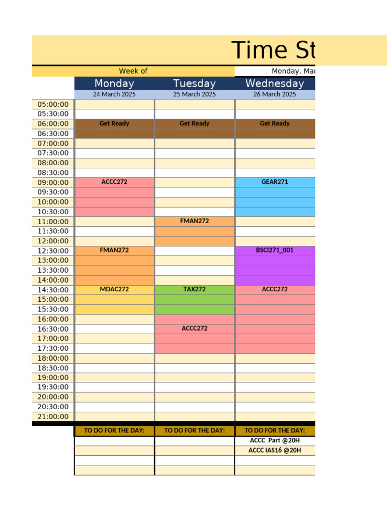 Accc Accountability Sheet | PDF