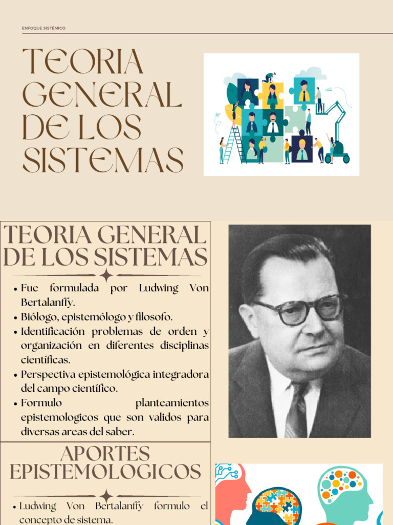 Teoria General de los Sistemas | PDF | Sistema | Teoría de sistemas